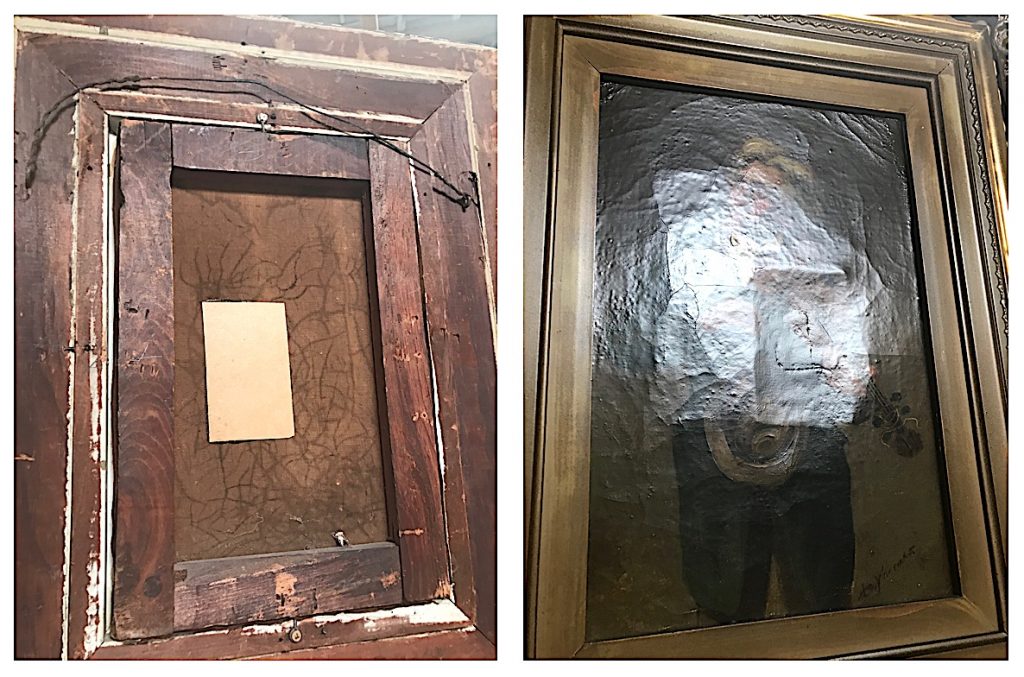 Patching a painting distortion | Fine Art Conservation Laboratories ...